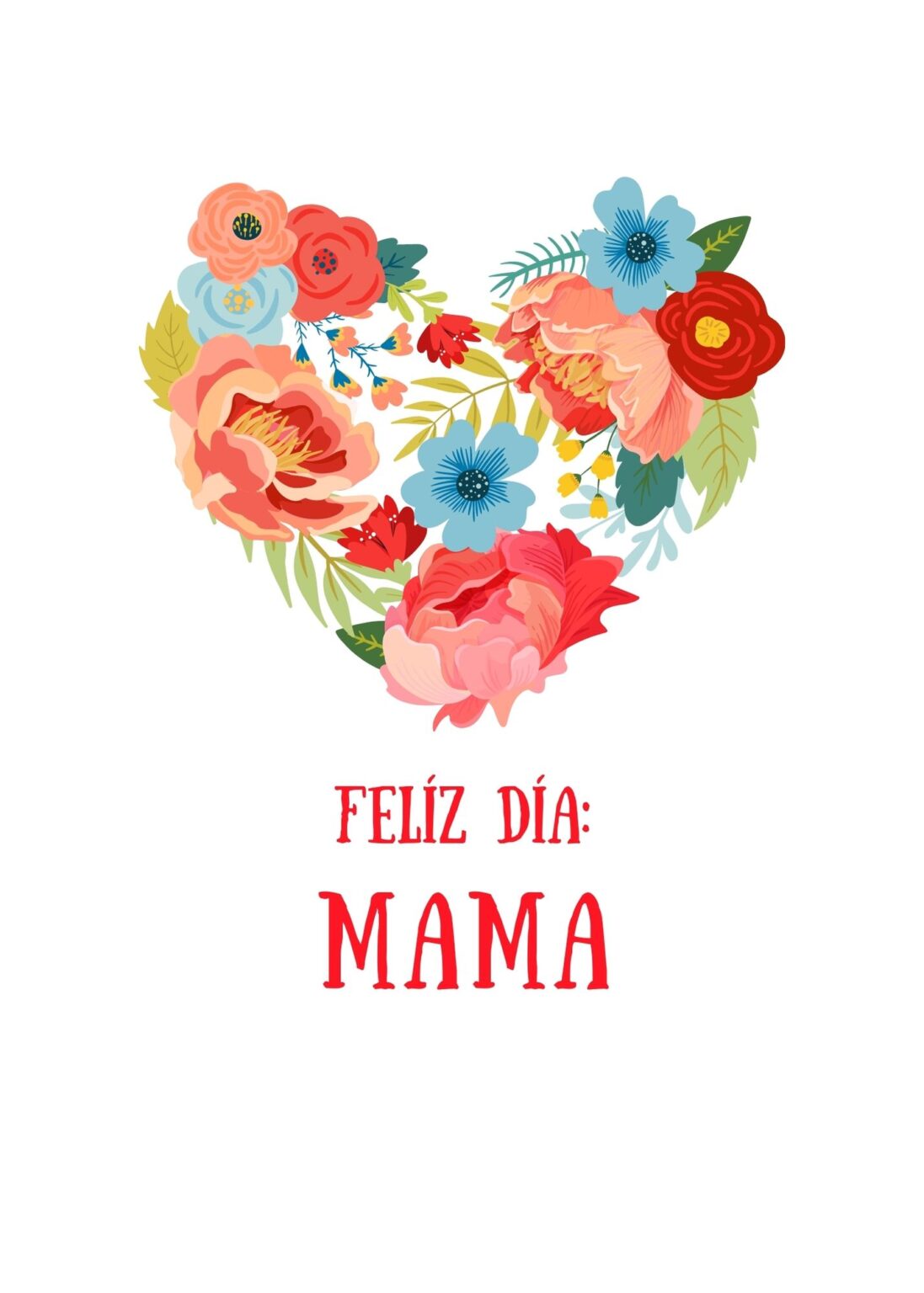 4 Tarjetas 'Feliz día Mamá' - DecorGreen Chile Tienda - Outlet de ...